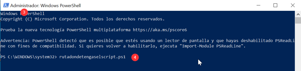 Ejecutar un script de powershell como administrador – La Caja de Internet